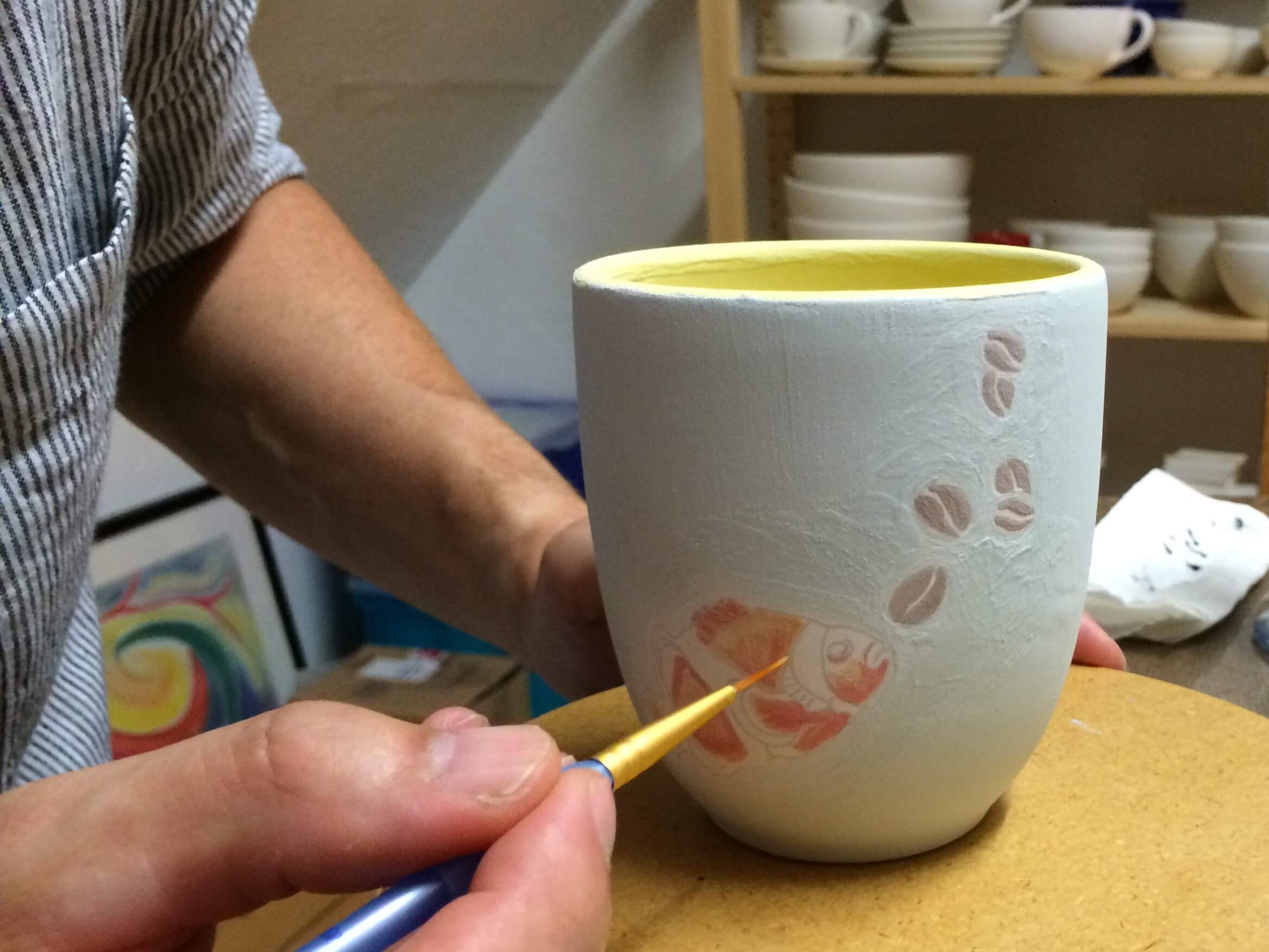 Tolle Keramiken kreativ gestallten mit Barbara Rombock