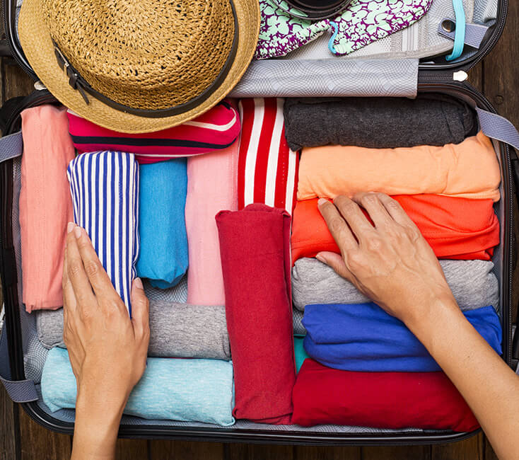 Koffer packen: Checkliste für den Urlaub & Pack-Tipps Koffer packen: Checkliste für den Urlaub & Pack-Tipps