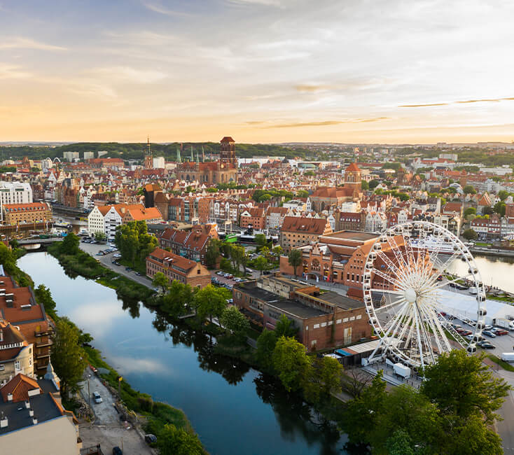 Danzig: Sehenswürdigkeiten in der Hafenstadt in Polen