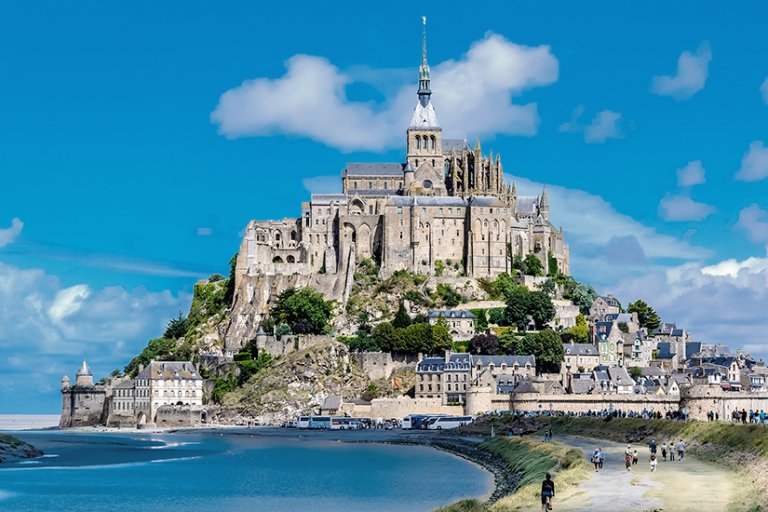 Le Mont-Saint-Michel: UNESCO-Weltkulturerbe in Frankreich