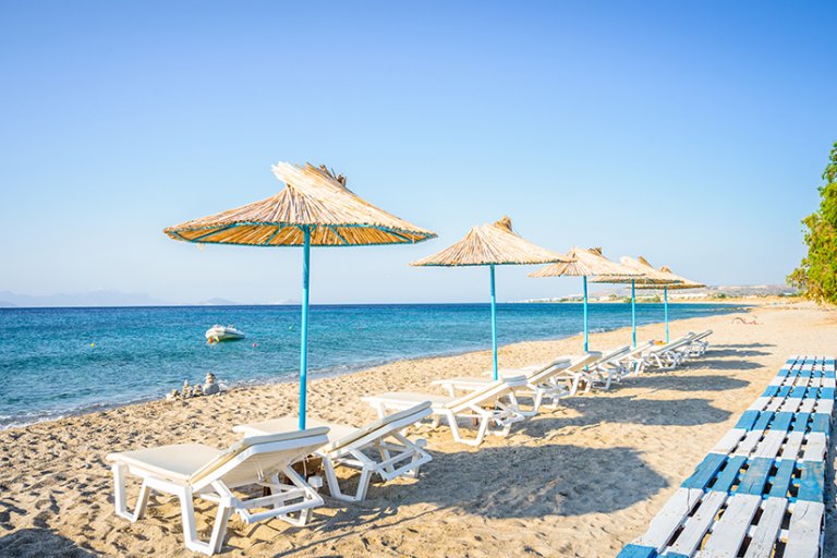 Insel Kos in Griechenland: Strände & Sehenswürdigkeiten