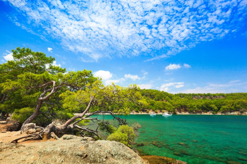 Kemer an der Türkischen Riviera: Strände & Sehenswürdigkeiten