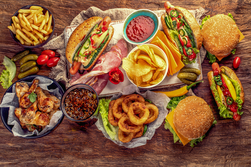 Amerikanisches Fastfood Amerikanisches Fastfood