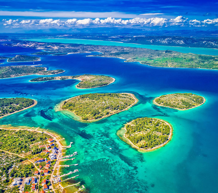 Dalmatien in Kroatien: Orte, Sehenswürdigkeiten & Strände