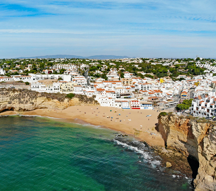 Carvoeiro an der Algarve: Sehenswürdigkeiten & Infos