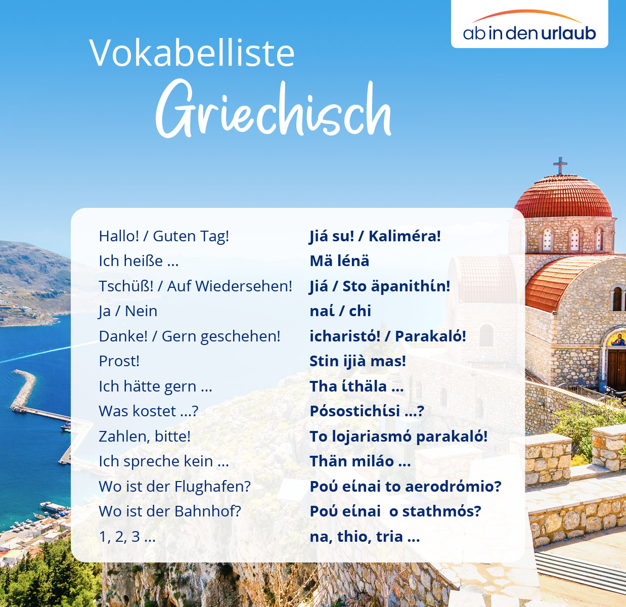 Vokabeln lernen für den Urlaub: Tipps für 10 Sprachen