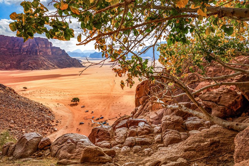 Wadi Rum in Jordanien: Tipps zum Trockental in der Wüste