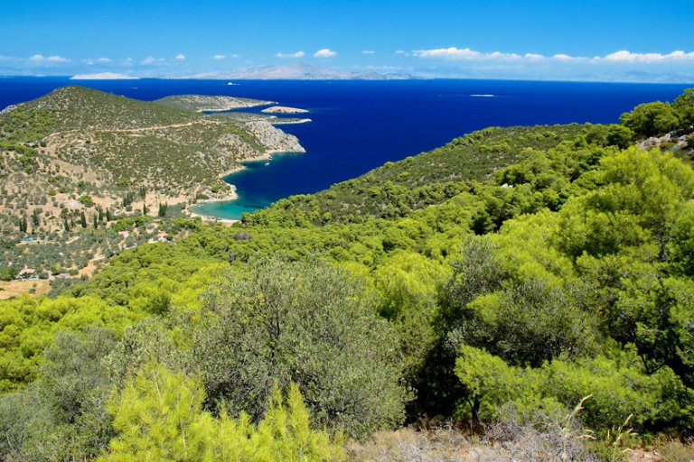 Insel Poros (Griechenland): Strände & Sehenswürdigkeiten