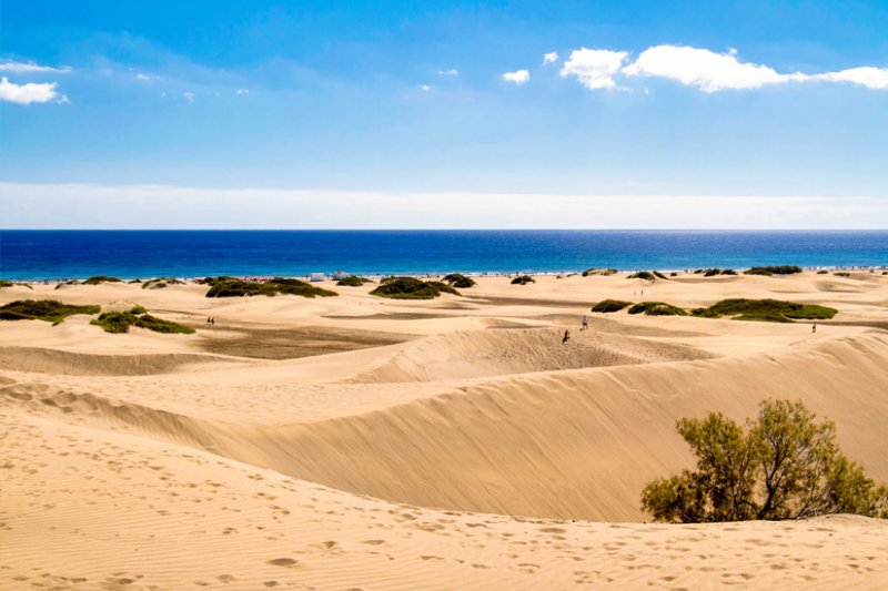 Maspalomas: Dünen, Strände & Palmen auf Gran Canaria