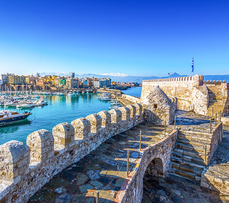 Heraklion - Geschichte, Strände & Tradition auf Kreta