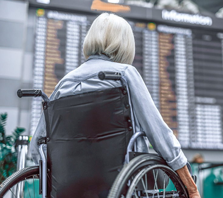 Fliegen mit Behinderung - Tipps für Service & Planung