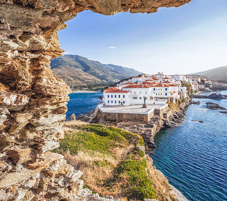 Andros: Griechische Insel mit Top Stränden & toller Natur