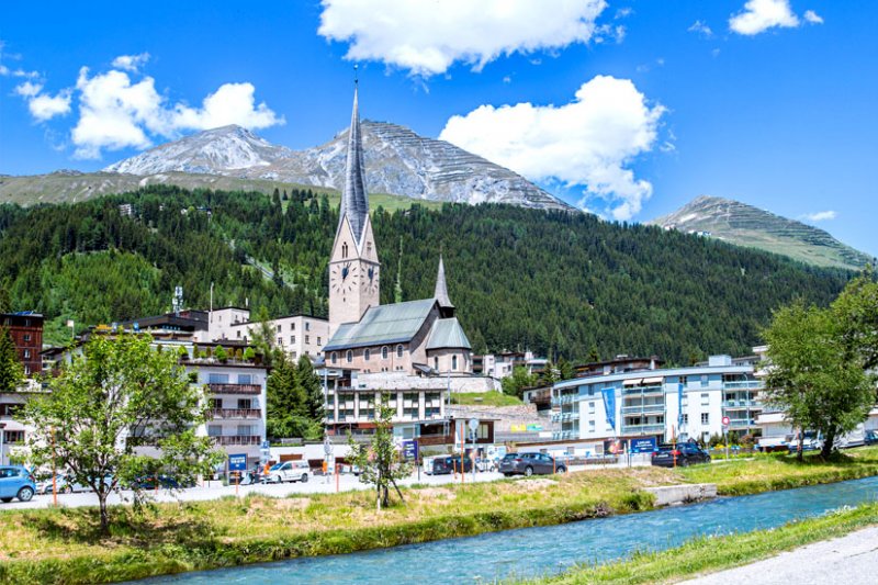 Davos: Skigebiete, Orte & mehr der Schweizer Gemeinde