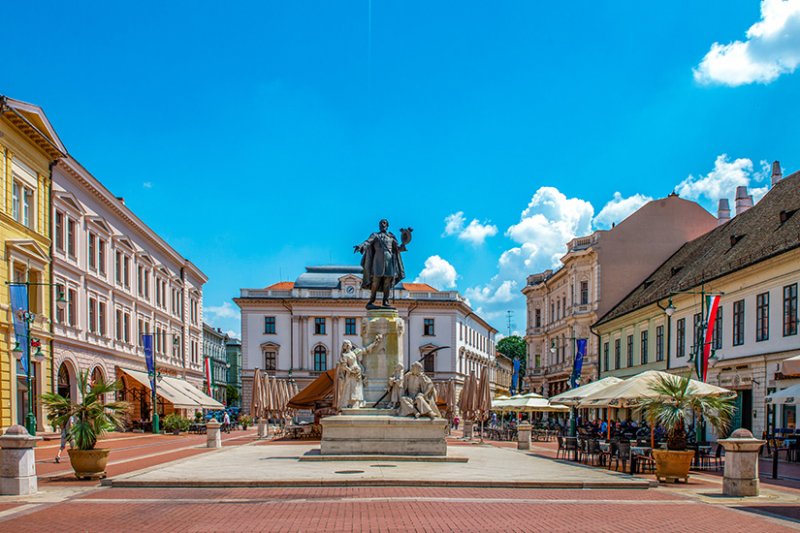 Szeged im Süden von Ungarn: Sehenswürdigkeiten der Stadt
