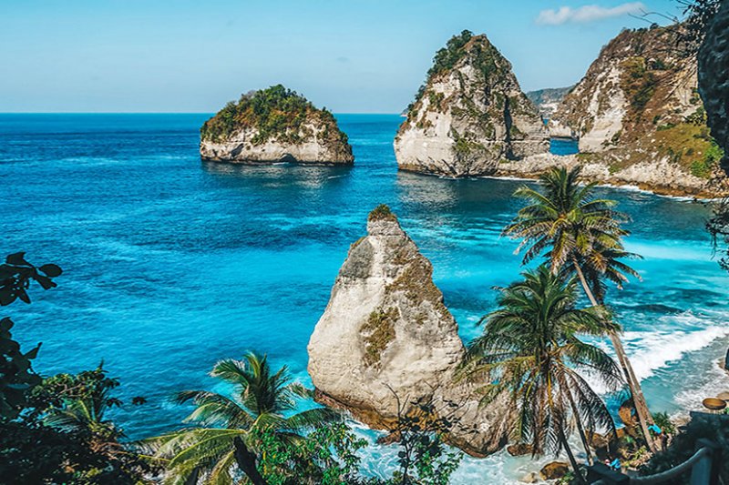 Insel Nusa Penida in Indonesien bei Bali: Strände & mehr