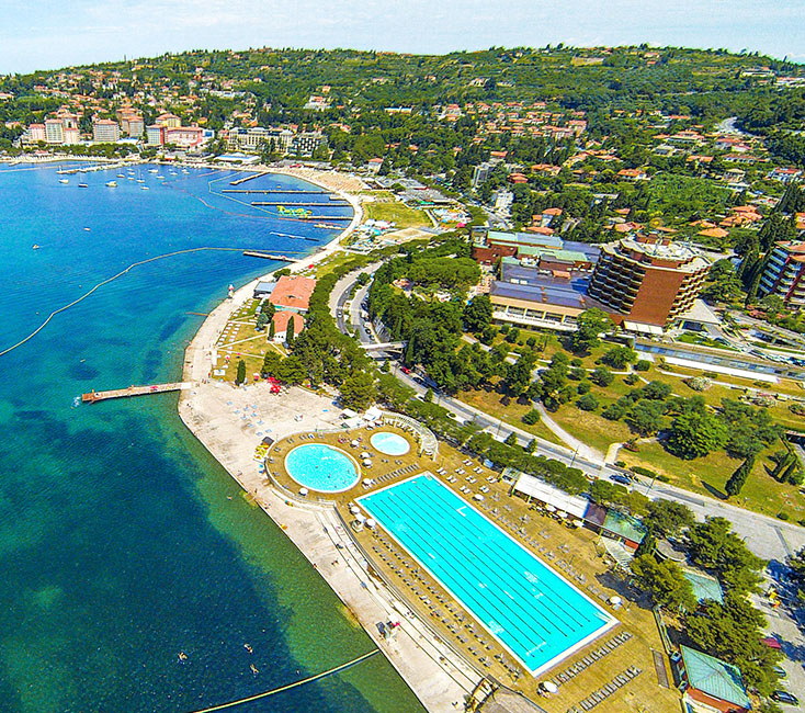 Portorož in Slowenien: Strände & Aktivitäten im Badeort