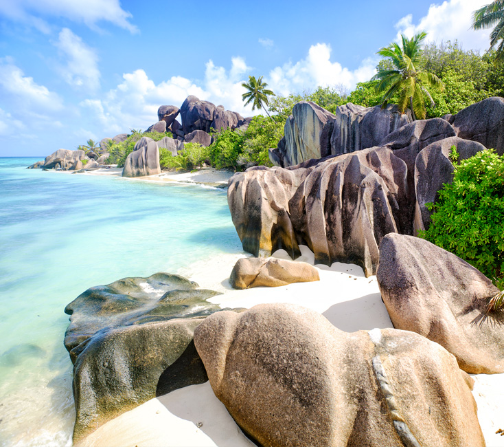 La Digue: Strände & Riesenschildkröten auf den Seychellen