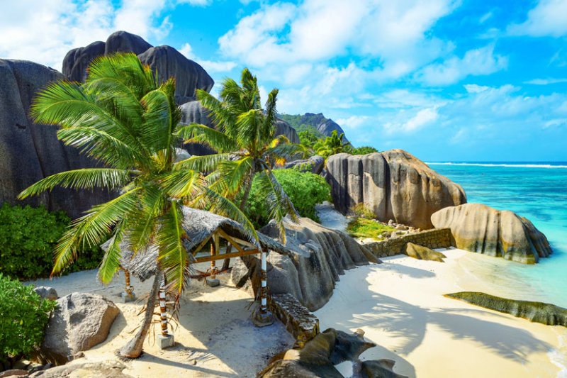 La Digue: Strände & Riesenschildkröten auf den Seychellen