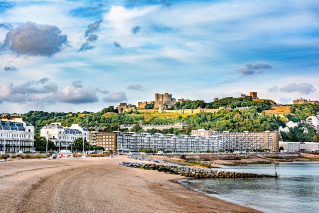 Dover in England: Kreidefelsen, Ärmelkanal, Burg & mehr