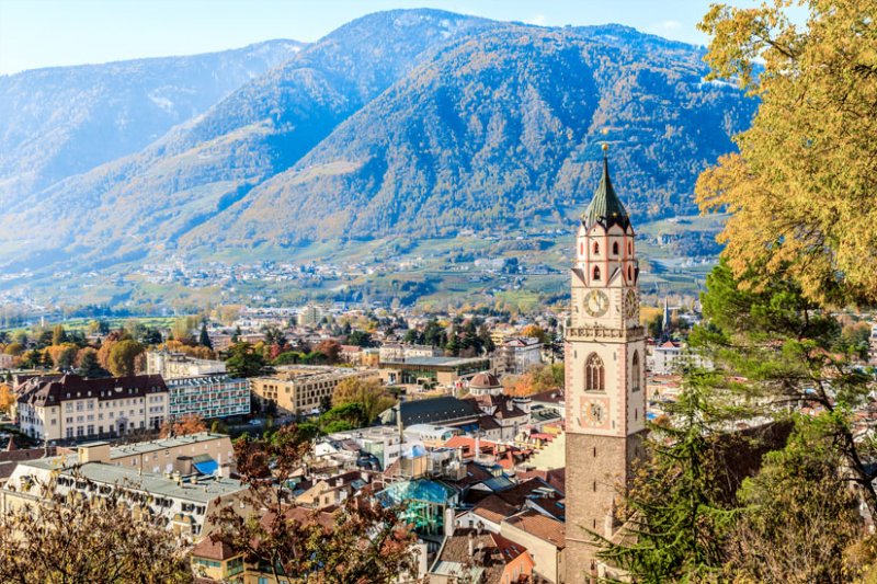 Meran in Südtirol: Sehenswürdigkeiten in Italien erleben