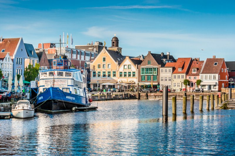 St. Peter-Ording: Seebrücke und Strände an der Nordsee