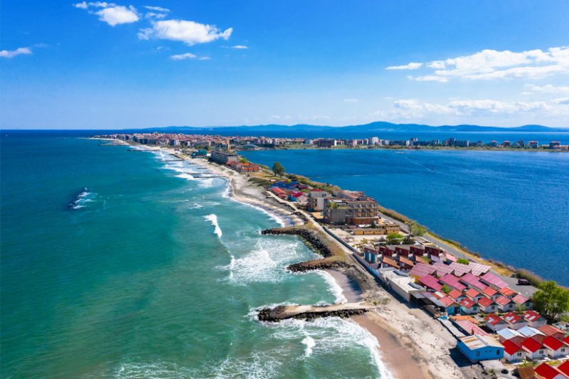 Pomorie in Bulgarien: Strände & Aktivitäten in der Stadt