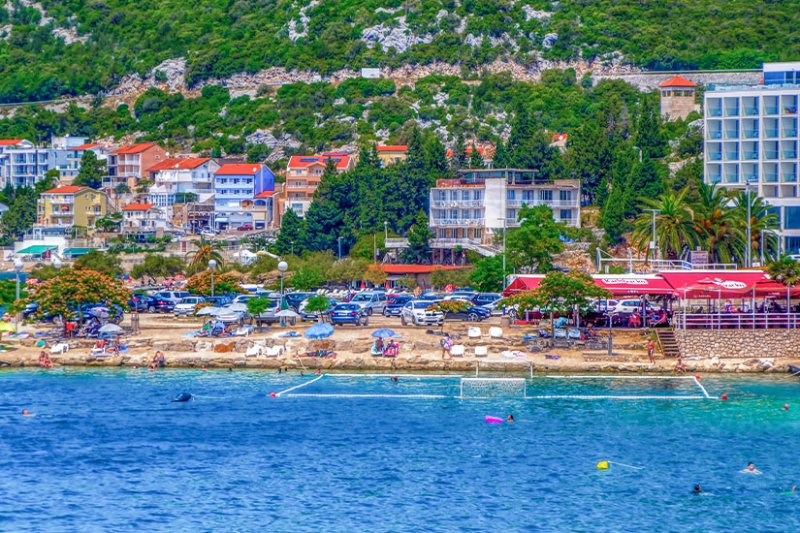 Neum in Bosnien und Herzegowina: Strände im Küstenort