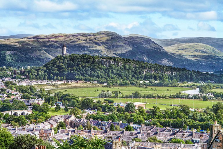 Stirling in Schottland: Castle & mehr Sehenswürdigkeiten