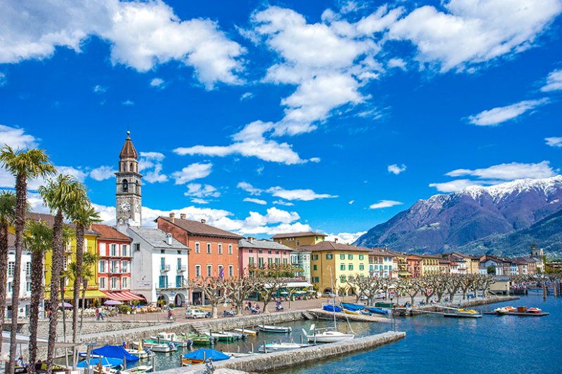 Ascona in der Schweiz: Sehenswürdigkeiten, Altstadt & See