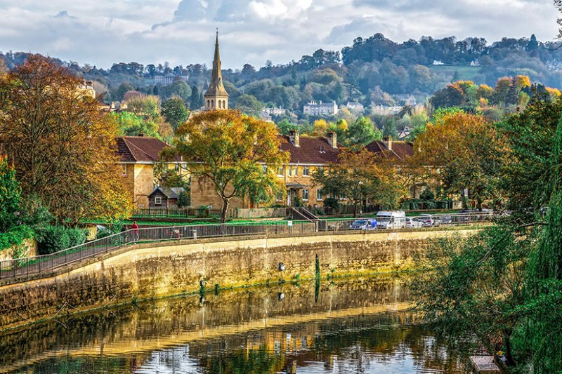 Bath in England: Sehenswürdigkeiten und Thermalbäder