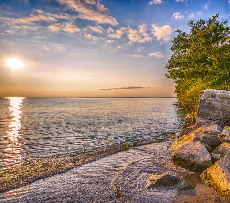 Eriesee: Karte, Städte & Sehenswürdigkeiten am Lake Erie