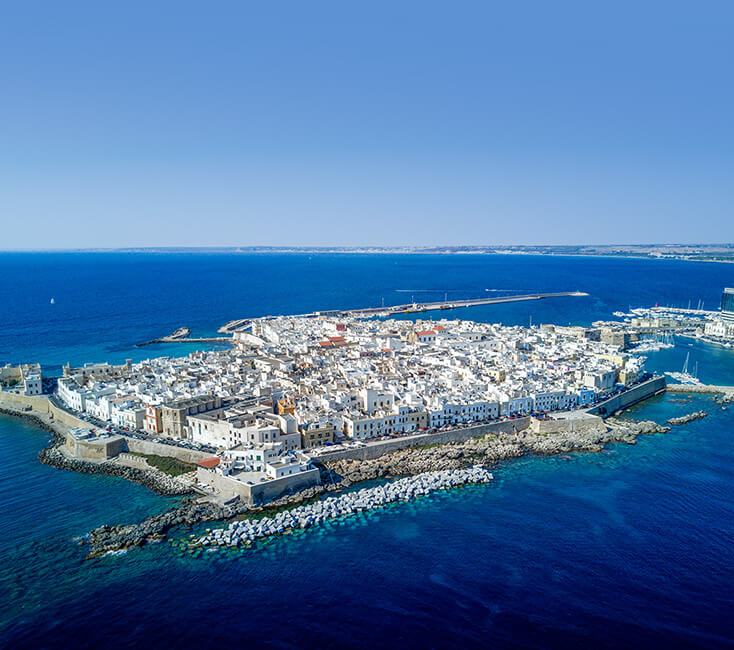 Gallipoli in Italien: Sehenswürdigkeiten und Strände