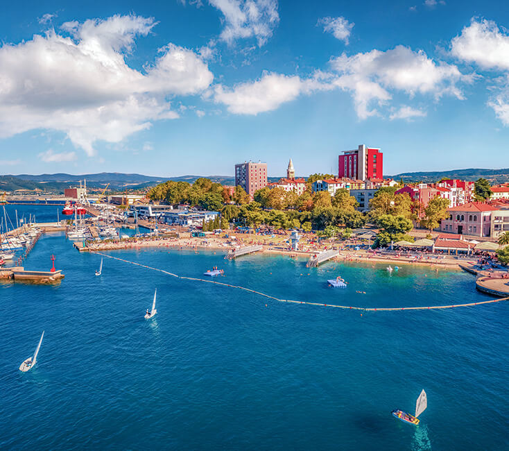 Koper in Slowenien: Strand, Sehenswürdigkeiten & Altstadt