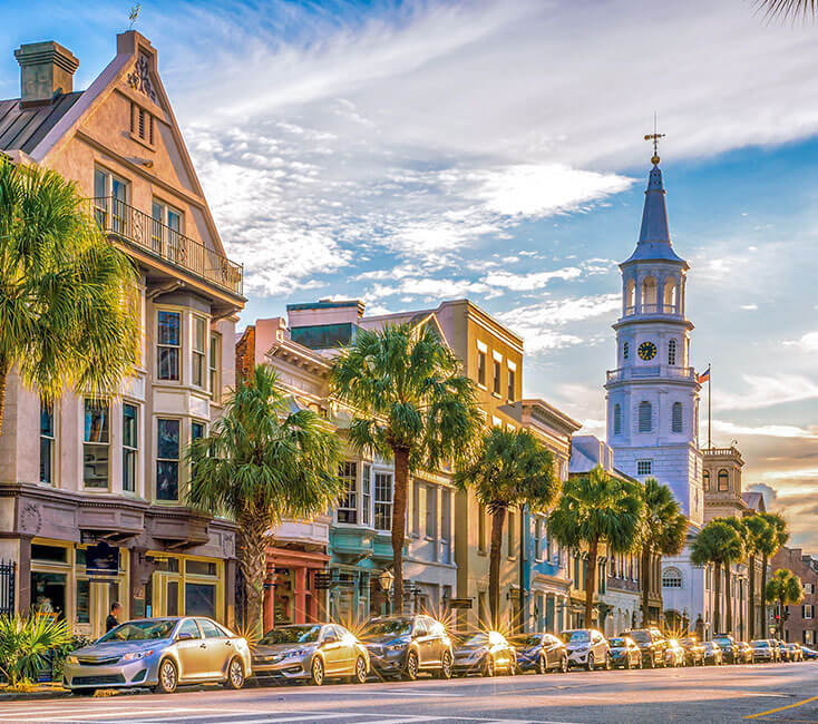 Charleston in South Carolina: Stadt im Süden der USA