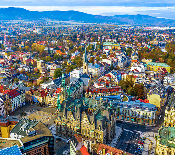Liberec in Tschechien: Sehenswürdigkeiten und Altstadt