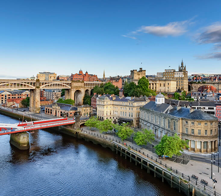 Newcastle upon Tyne in England: Sehenswürdigkeiten & mehr