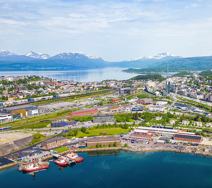 Narvik in Norwegen: Sehenswürdigkeiten und Polarnacht