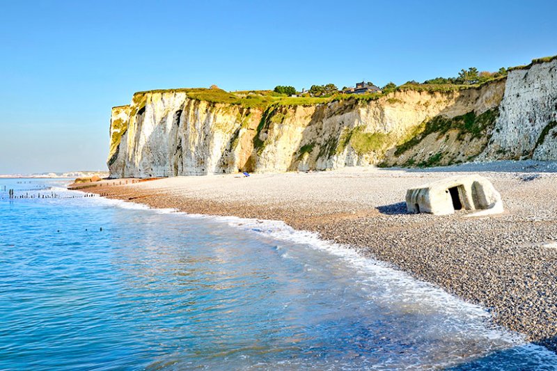 Dieppe in Frankreich: Burg, Strand & Sehenswürdigkeiten