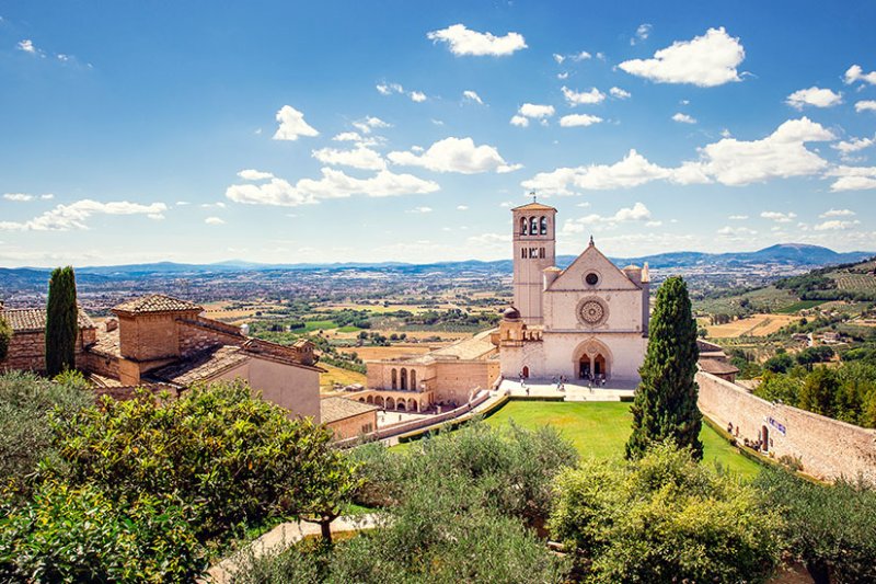 Assisi: Top Sehenswürdigkeiten der Stadt in Umbrien