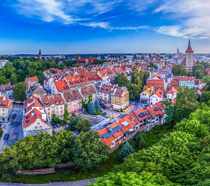 Allenstein in Polen: Highlights der Masuren Hauptstadt!