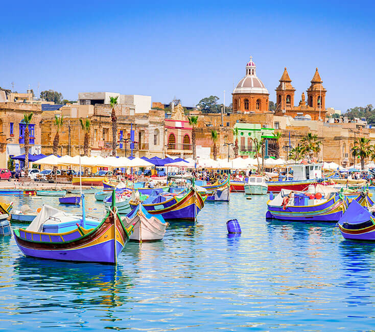 Marsaxlokk auf Malta: Strand & Sehenswürdigkeiten erleben