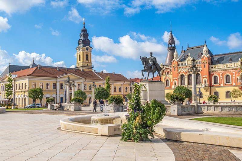 Oradea in Rumänien: Festung und weitere Sehenswürdigkeiten