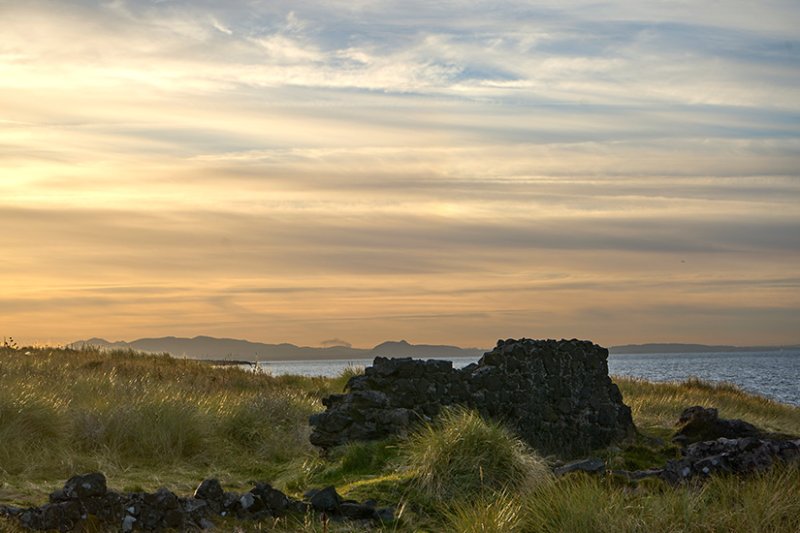 Schöne Strände in Schottland an der West- und Ostküste