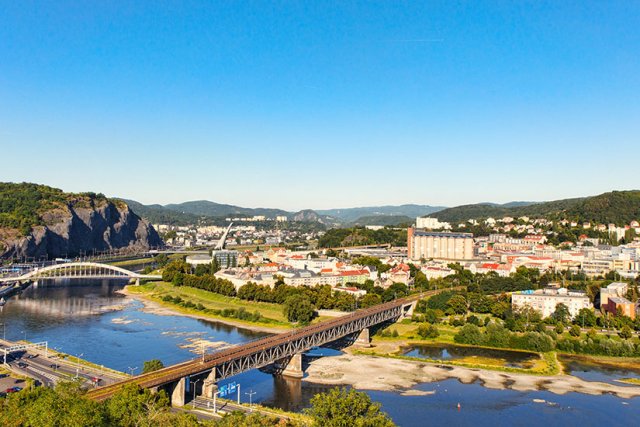 Ústí nad Labem: Sehenswürdigkeiten & Schloss in Böhmen