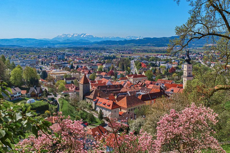 Wolfsberg in Kärnten: Schloss und weitere Sehenswürdigkeiten