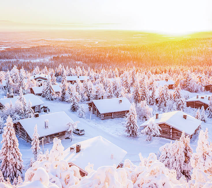 Kuusamo in Finnland: Aktivitäten und Sehenswürdigkeiten